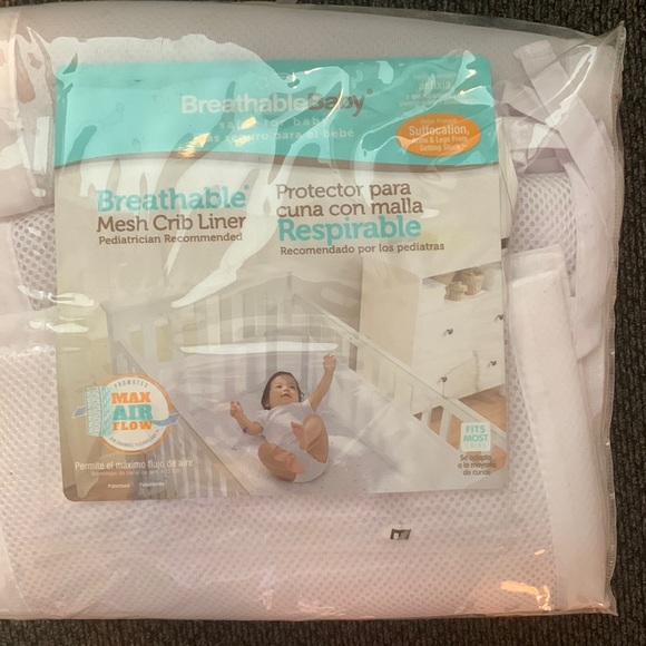 Other | Breathable Baby Mesh Crib Liner | Poshmark